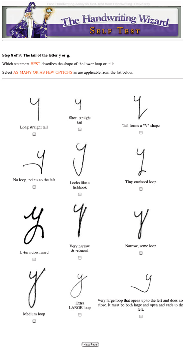 Handwriting And Personality Analysis