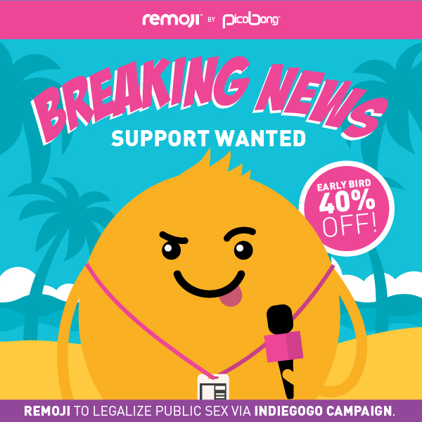 New Adult Toy App “remoji” Doubles Indiegogo Goal In 24 Hours