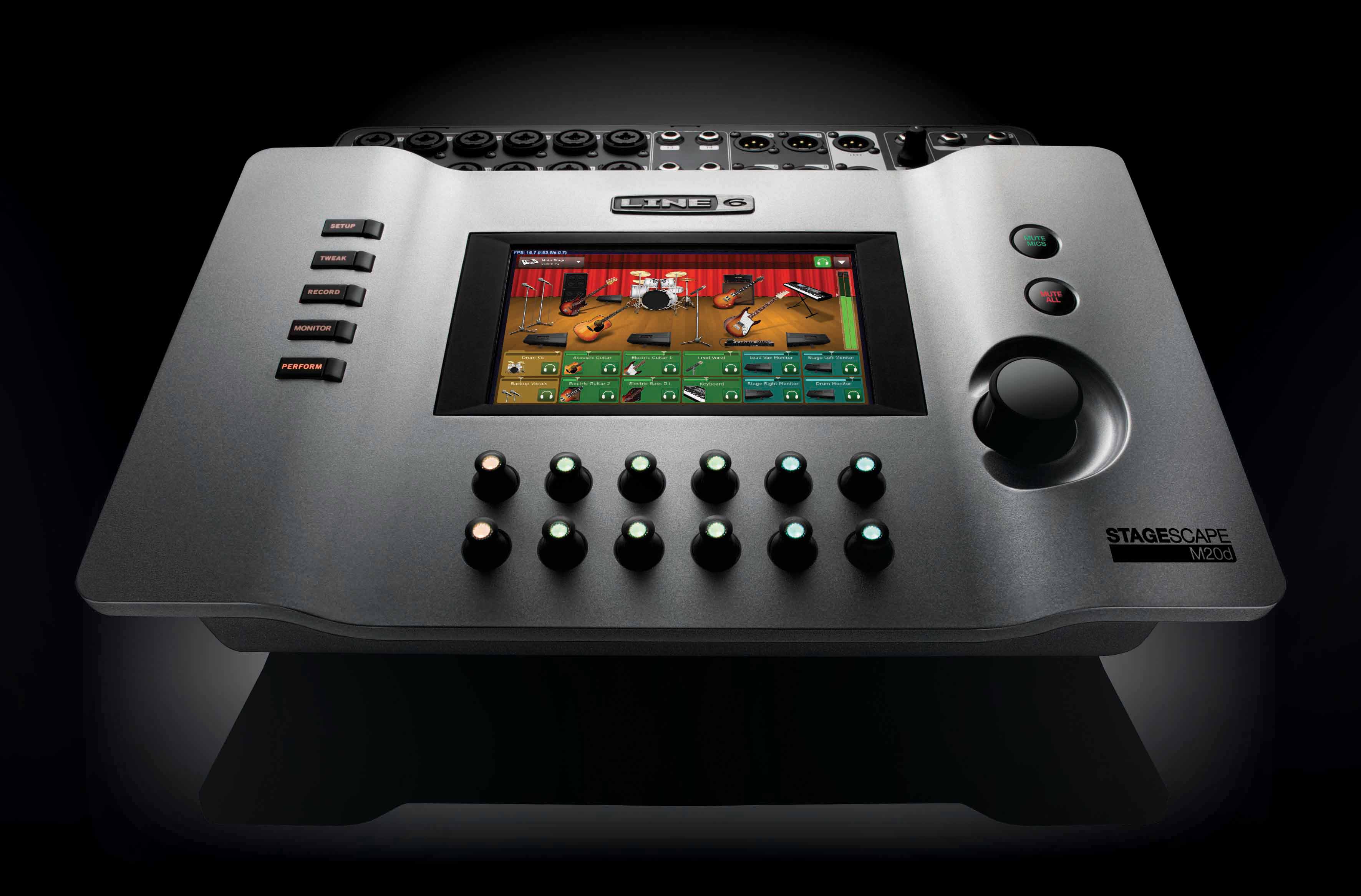 Line 6 Launches StageScape™ M20d, the World’s First Smart Mixer for ...