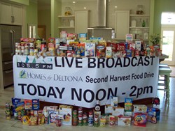Homes by Deltona Announces Successful Second Harvest North Florida Food ...
