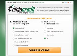 ninjacredit.com Calculates the Best Credit Card Offers Online