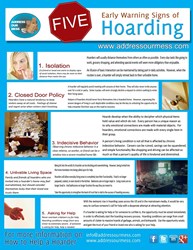 Address Our Mess Releases Five Early Warning Signs of Hoarding