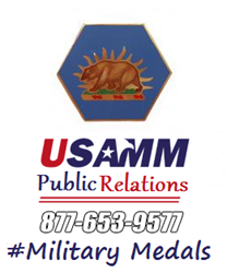 USA Military Medals Now Carrying California Specific Unit Crests