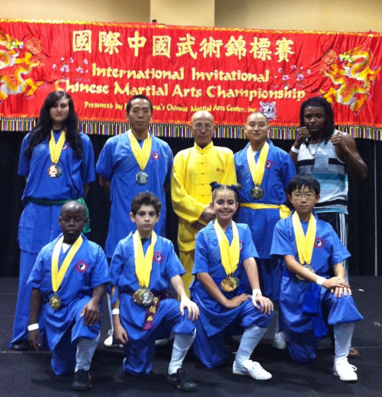 Shi DeRu Shaolin Team Brings 11 Golds As Back To School Gifts To Atlanta