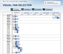 New Cooling Fan Visual Selection Tool from NMB