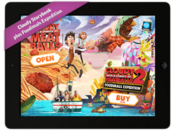 iStoryTime’s Cloudy with a Chance of Meatballs Hits No. 1 Top iPad Book App