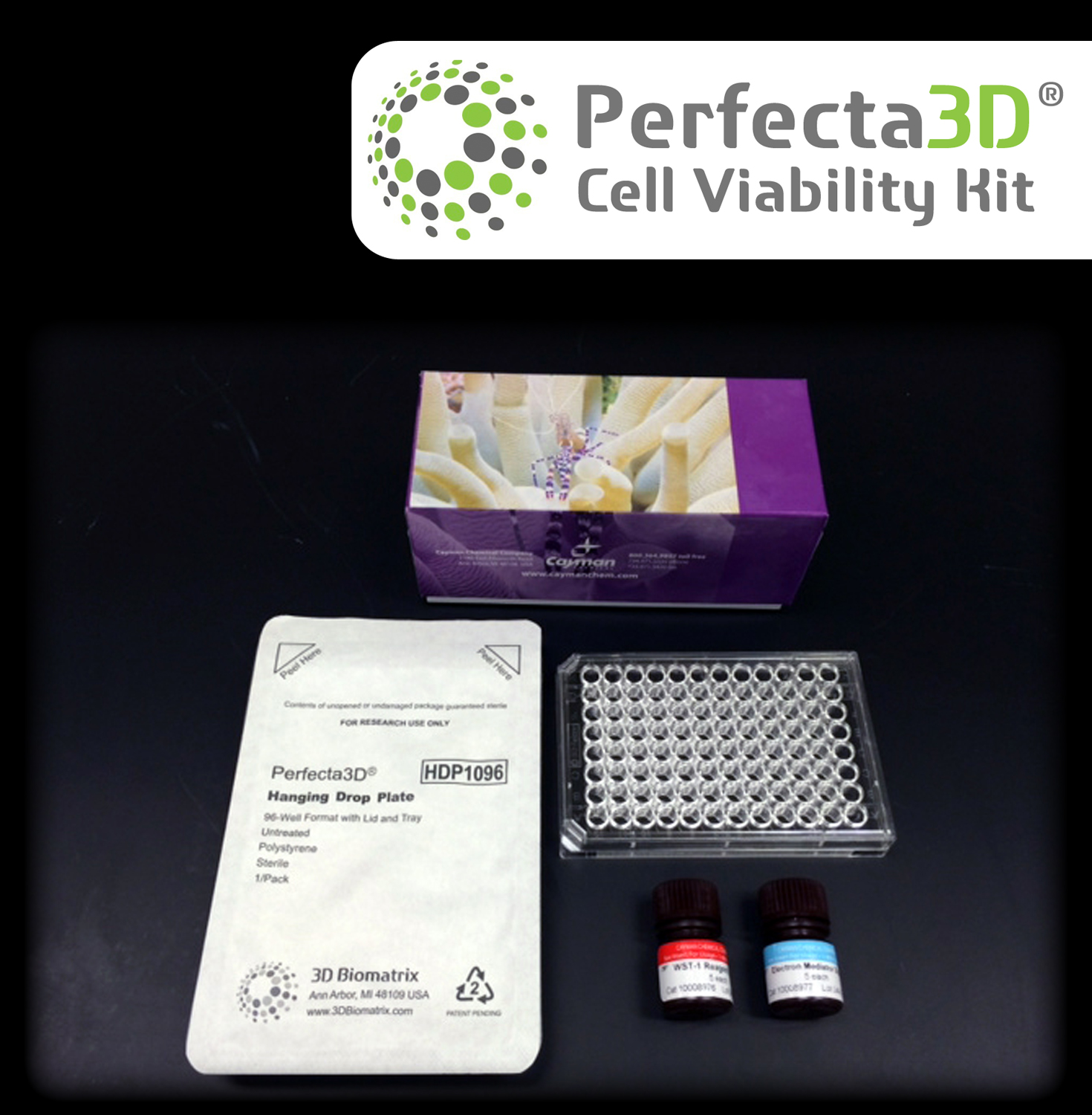 3D Biomatrix and Cayman Chemical Partner to Provide 3D Cell Viability Assay
