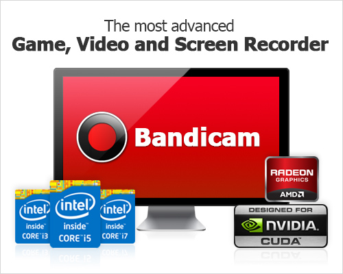 Bandisoft Announces Bandicam with Hardware Acceleration for Video Recording