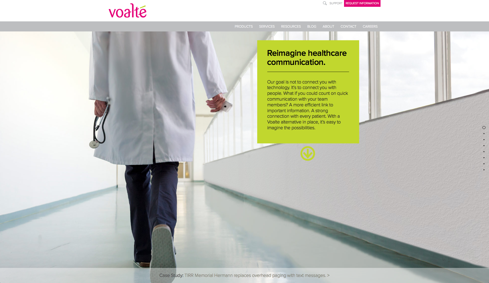 Knight Marketing Launches Website for Voalte