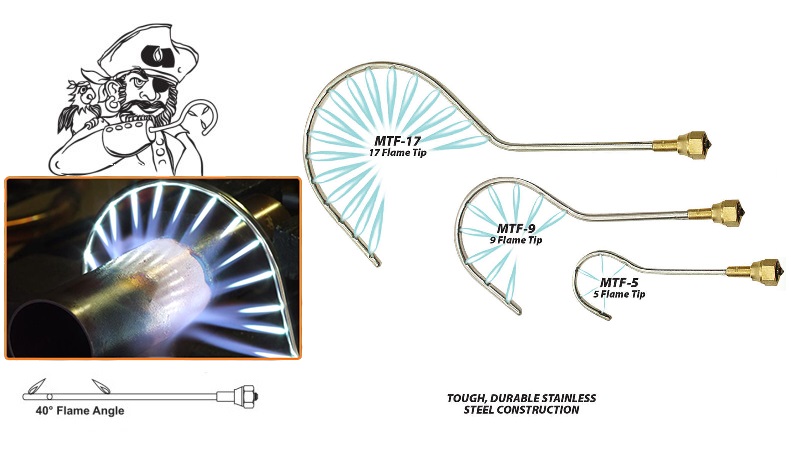 Uniweld Improves Cap’n Hook Wraparound Brazing Tips; Ideal for HVAC/R ...