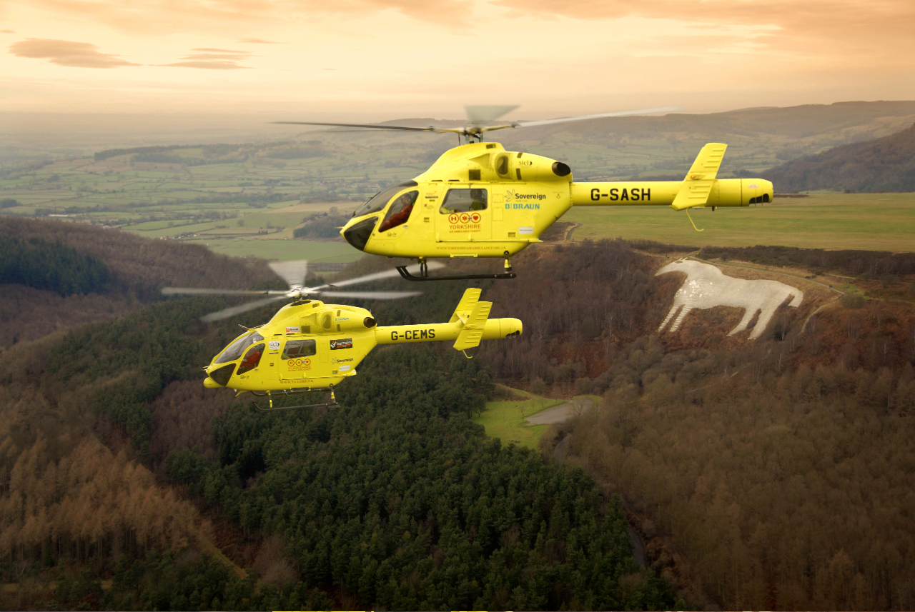 Q8Oils aims for the skies with support for the Yorkshire Air Ambulance