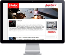 Hypertherm Launches New Plasma, Laser, and Waterjet Cutting Blog