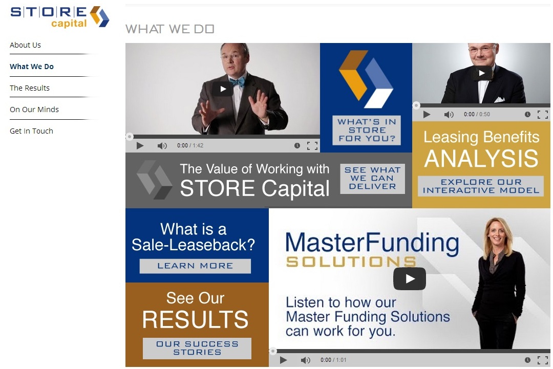 STORE Capital Launches Redesigned Website with Interactive Resources ...