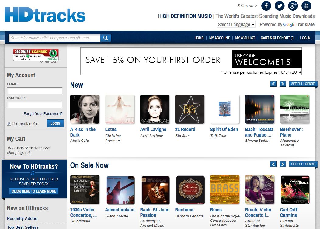 HDtracks, World's Leading Online Store for High-Resolution Digital ...