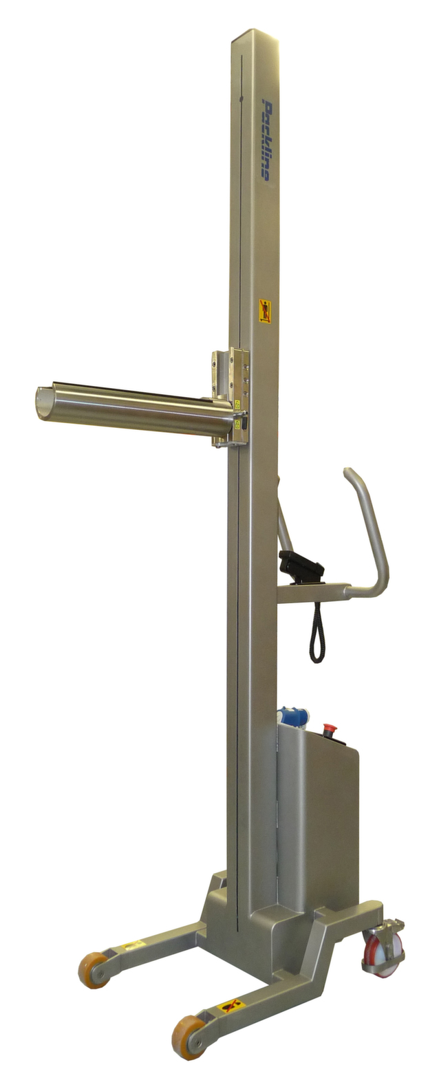 Roll Handling With Bespoke Lifting Attachment For Food Industries