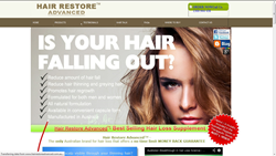 Hair Restore Advanced Products Promote Hair Growth and Restore Hair Loss