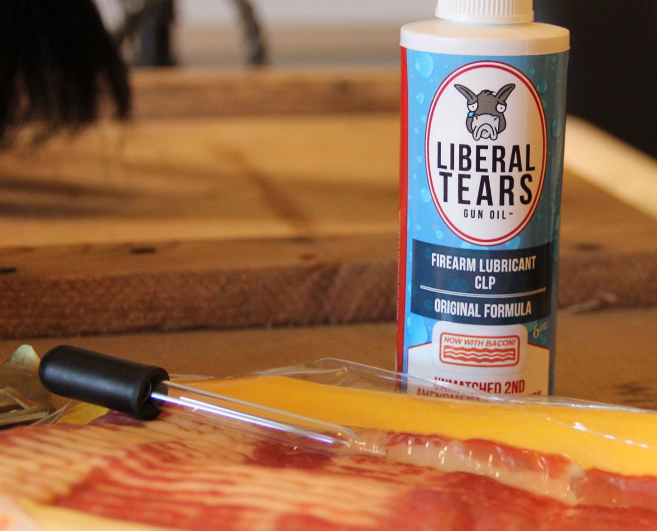 Oyster Shells "I Oil My Gun With Liberal Tears" Vinyl Sticker - 5 Inch ...