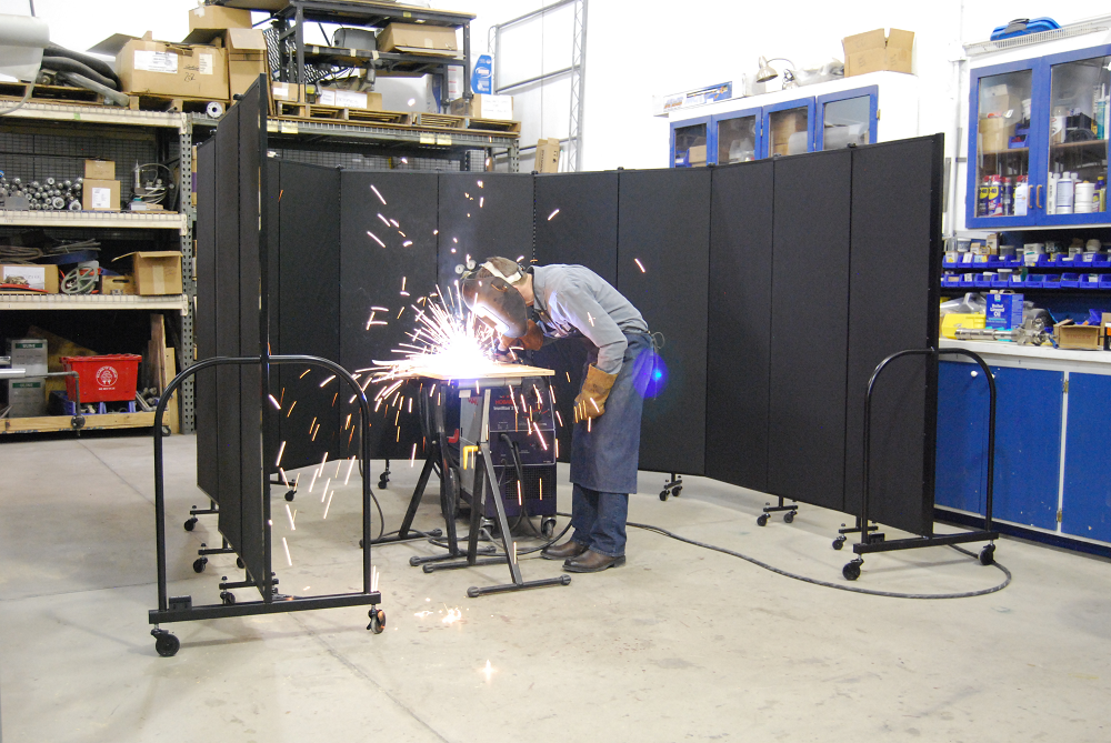 Screenflex Adds Portable Welding Screens to its Production Line ...