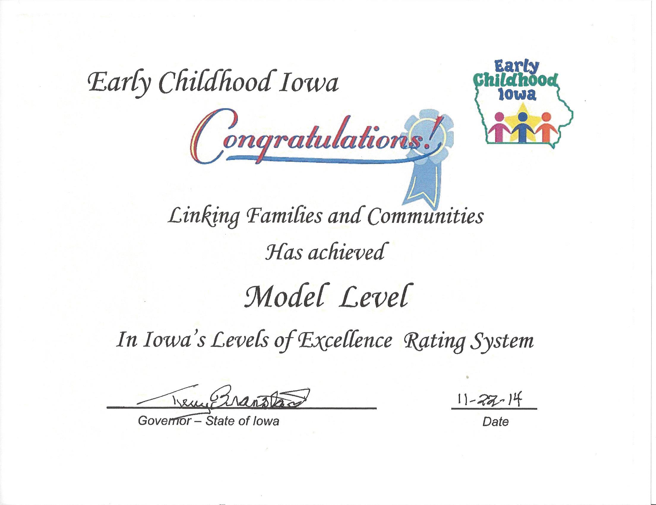 Linking Families and Communities of Webster, Pocahontas and Calhoun ...