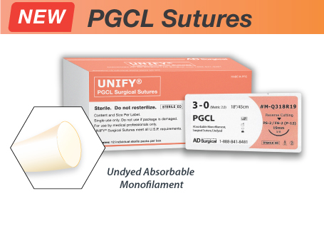 AD Surgical Adds PGCL Sutures to their Growing Line of UNIFY Surgical ...