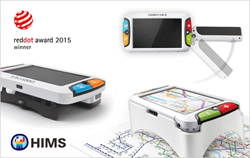 HIMS CANDY 5 HD II Handheld Video Magnifier Receives 2015 Red Dot Award ...