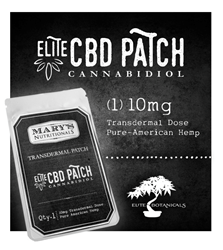 Mary’s Nutritionals Transdermal CBD Patches Now Available Nationwide