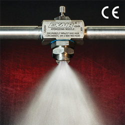 EXAIR’s New Large External Mix Spray Nozzles Produce a High Volume ...