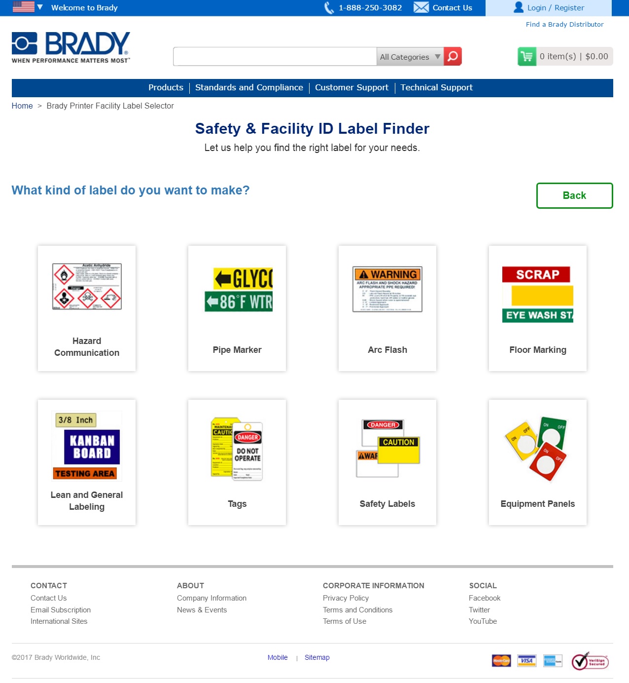 Brady Expands Online Safety and Facility ID Label Finder Tool