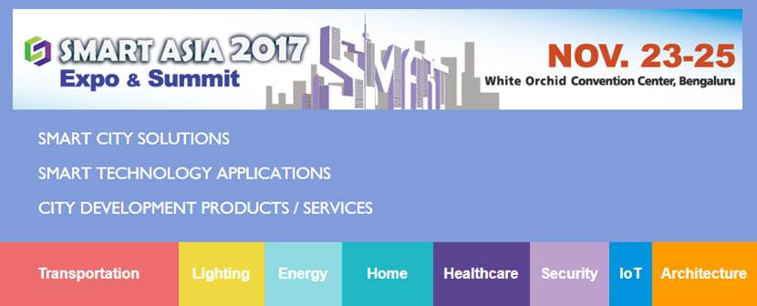 See the Latest Smart Applications @ SMART ASIA 2017 Expo & Summit