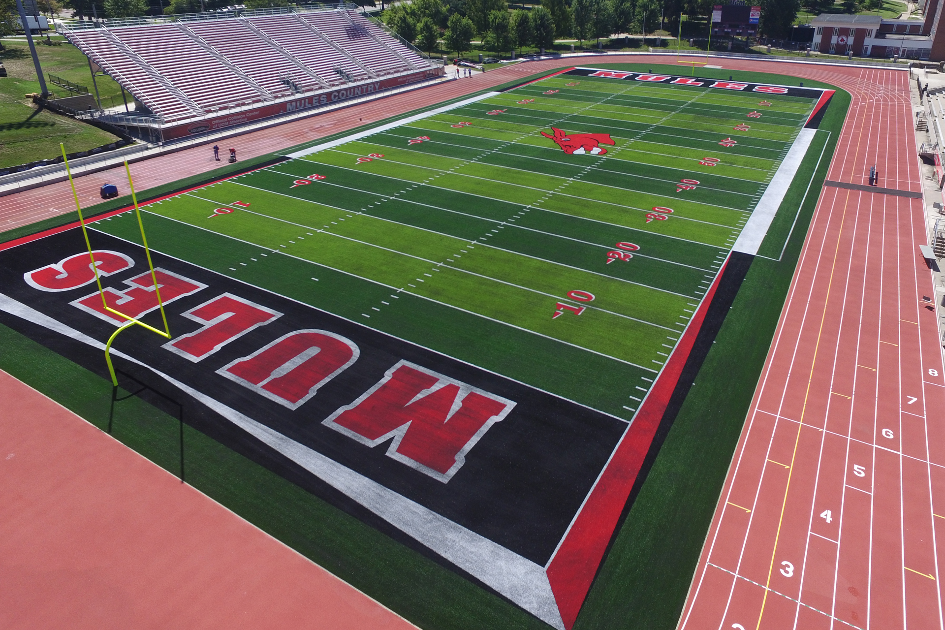 Central Missouri Scores with AstroTurf