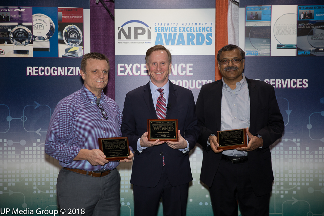Creation Technologies Wins Three Categories of Service Excellence Awards