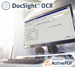 ActivePDF Releases DocSight OCR 3.1.0 with Zonal Data Capture Add-On