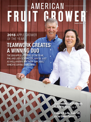 Husband and Wife Team Phil and Judy Schwallier Receives Apple Grower of ...