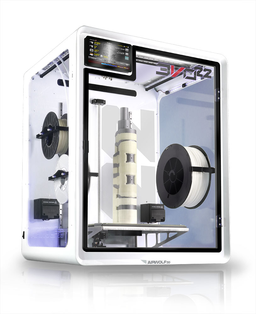 Print Even Bigger: Airwolf 3D Announces EVO 22 Large Format Desktop ...