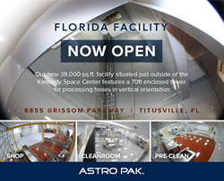 Astro Pak's New Florida Facility is Now Open