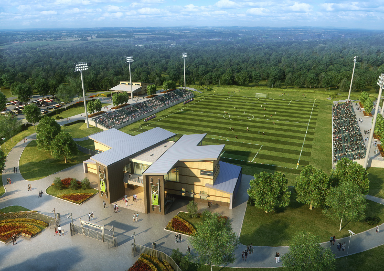 Additional Bleachers, Restrooms Complete Final Phase of Sportsplex at ...