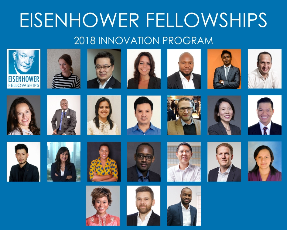 Eisenhower Fellowships Welcomes 23 Innovators from Around the World