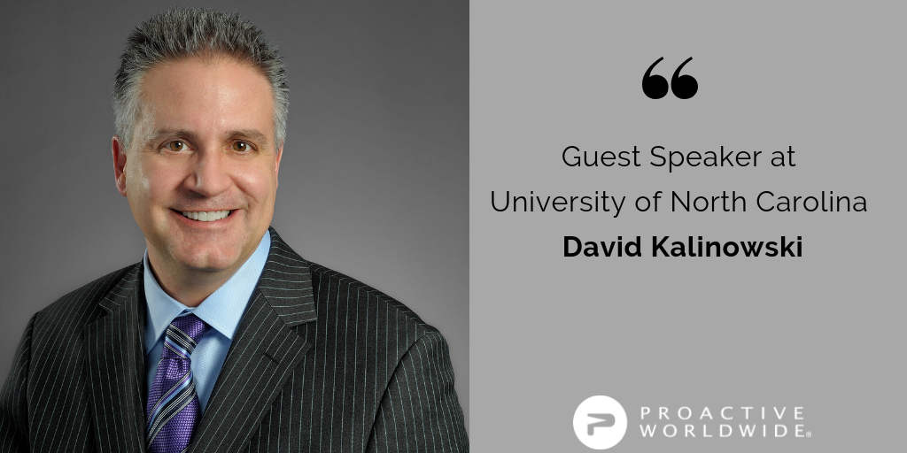 Proactive Worldwide President David Kalinowski will be a Guest Speaker ...