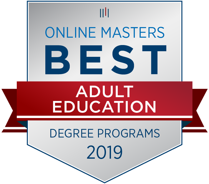 OnlineMasters.com Names Top Master's in Adult Education Programs for 2019