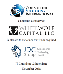 Consulting Solutions acquires JDC Group