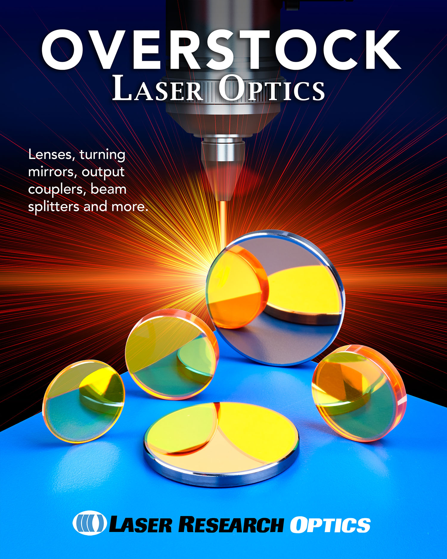 Laser Research Optics Lists First-Quality Overstock Laser Optics For ...