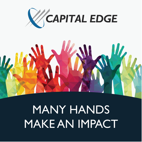 Capital Edge Launches New Initiative - Many Hands Make an Impact