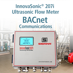 InnovaSonic® 207i Ultrasonic Flow Meter with BACnet
