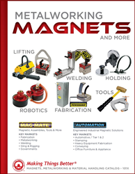 Industrial Magnetics Publishes New "Metalworking Magnets & More" Catalog