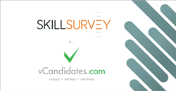 SkillSurvey Joins Forces with New Career Startup vCandidates.com