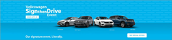 Garnet Volkswagen Holds Sign Then Drive Sales Event on 2019 VW Models