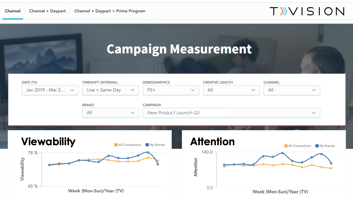 TVision Announces New Platform for TV Campaign Viewability