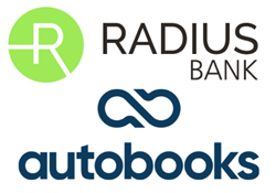 Radius Bank Adds Autobooks to Its Business Online & Mobile Banking Platform
