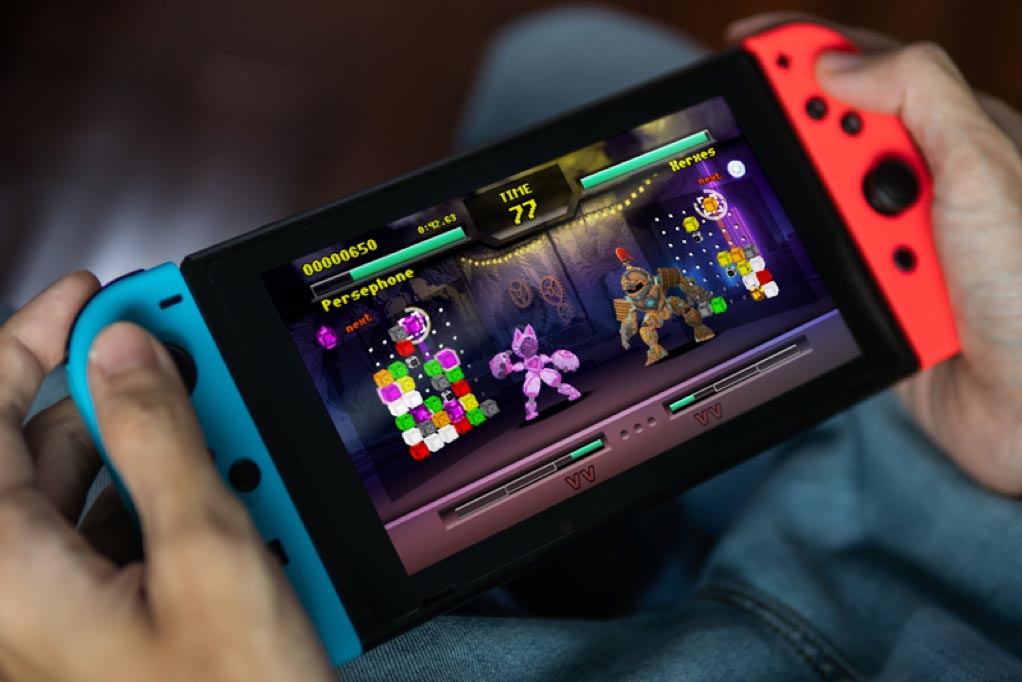 Award-Winning Robo Puzzle Smash Dropping on Nintendo Switch