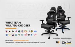 DreamSeat Announces Deal With Overwatch League™ As Official Chair Supplier